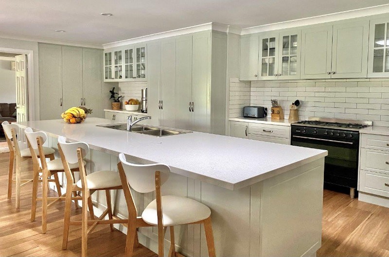 Sophisticated country kitchen remodel in Upper Caboolture | Haddon