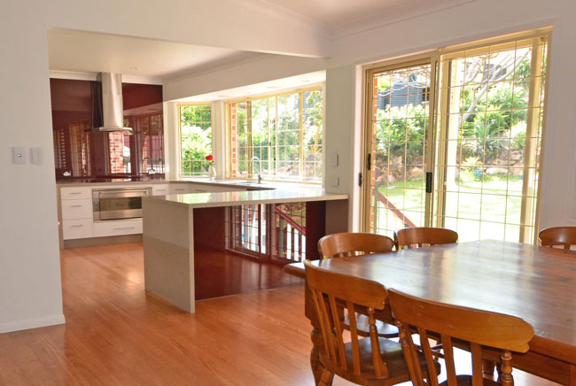 Large Bright U Shape Kitchen Design | Kitchen Renovations Brisbane