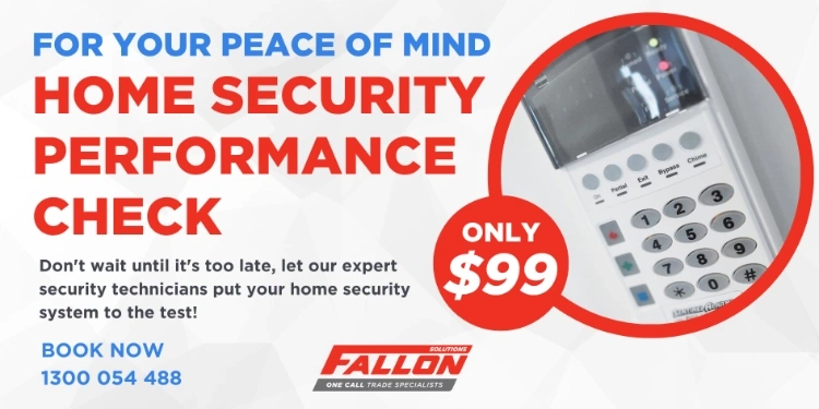 $99 Security Alarm System Check,