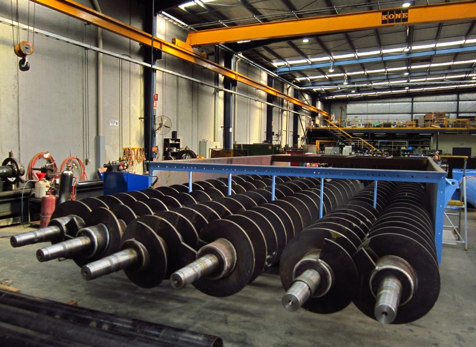 Product Range | Jacmor Screw Flights