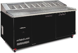 Williams Jade HJ2PCBA 2 Door Pizza Prep Fridge