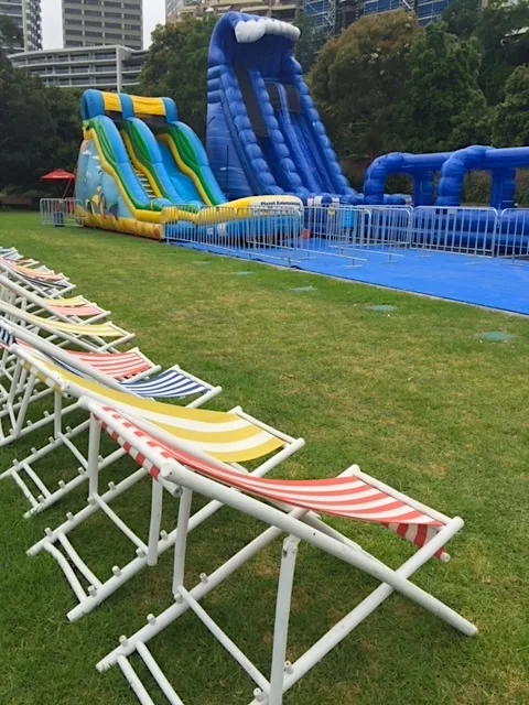 Hire Atomic Drop Water Slide - Planet Entertainment