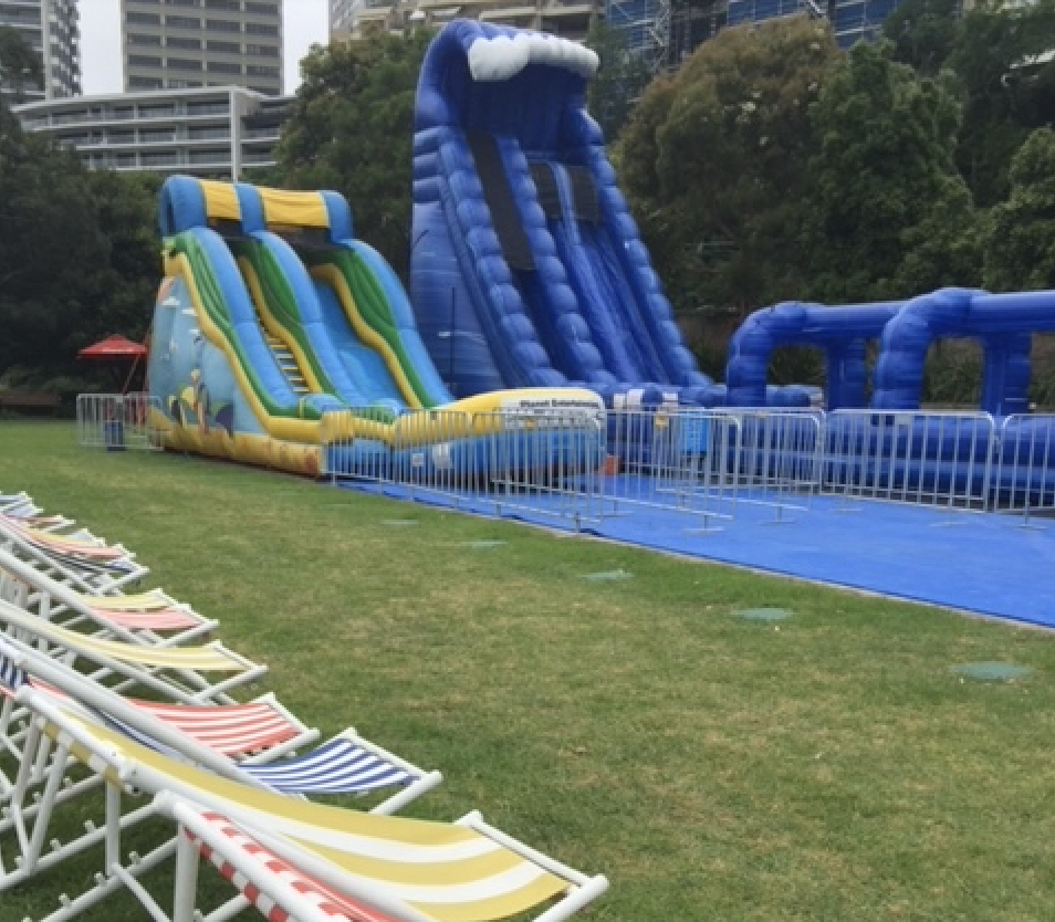 Tropical Water Slide - Planet Entertainment