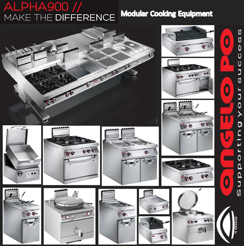 Angelo Po Alpha 900 Series Modular Cooking Equipment - Sydney ...