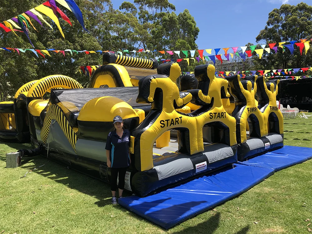 Ninja Obstacle Course Sydney - Planet Entertainment - Planet Entertainment